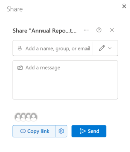 Share documents in Microsoft 365 – Ways